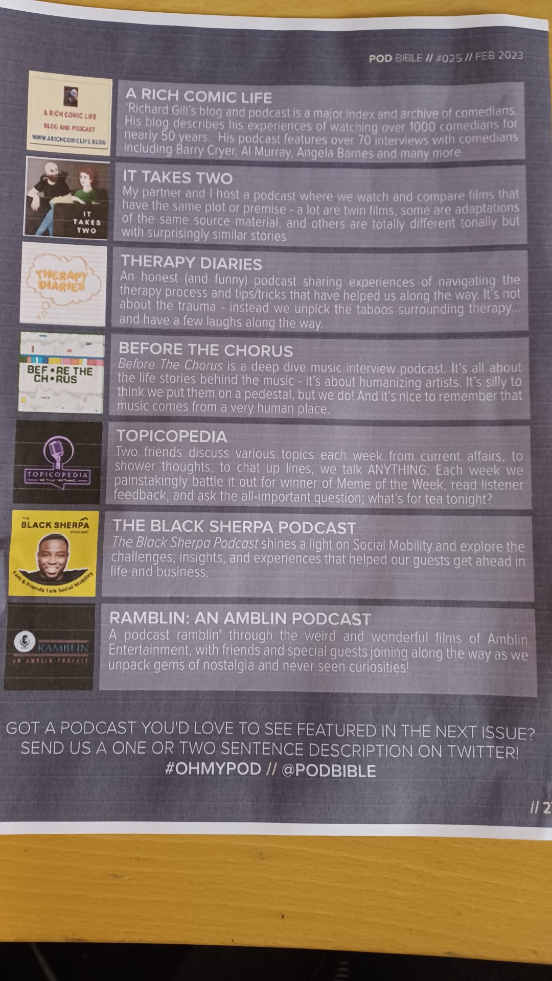 A Rich Comic Life Pod Bible Issue 25 3 | A RICH COMIC LIFE BLOG AND PODCAST